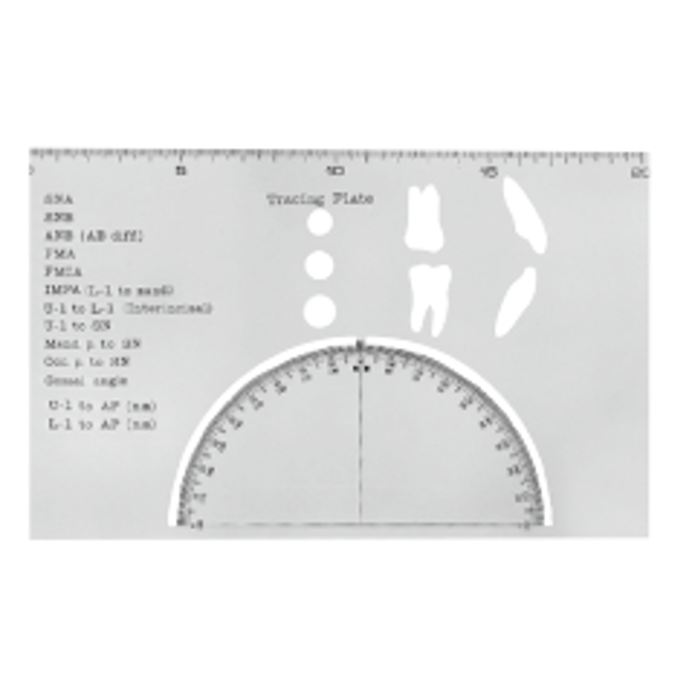 Mua Thước Đo Răng Và Chân Răng Tracing Plate Ydm ️ Giá Rẻ Nhất【FREESHIP】