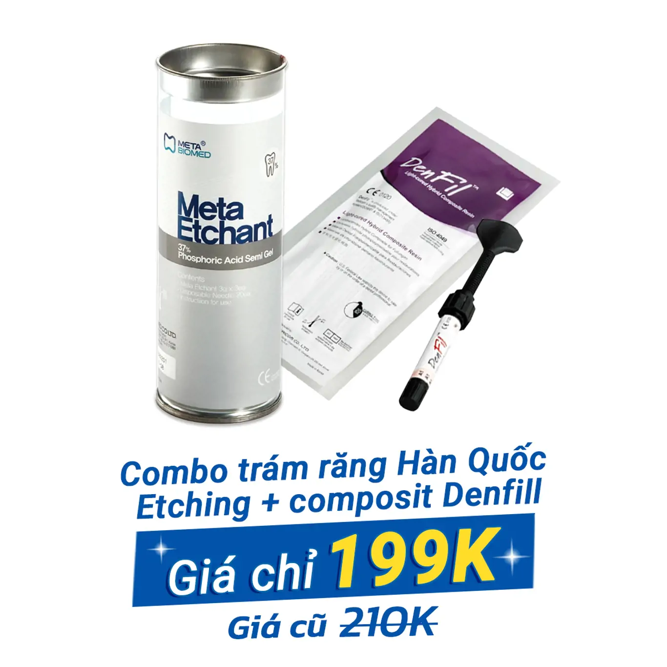 Mua Combo Etching Meta Etchant + Composite Denfil Vericom ️ Giá Rẻ Nhất【FREESHIP】
