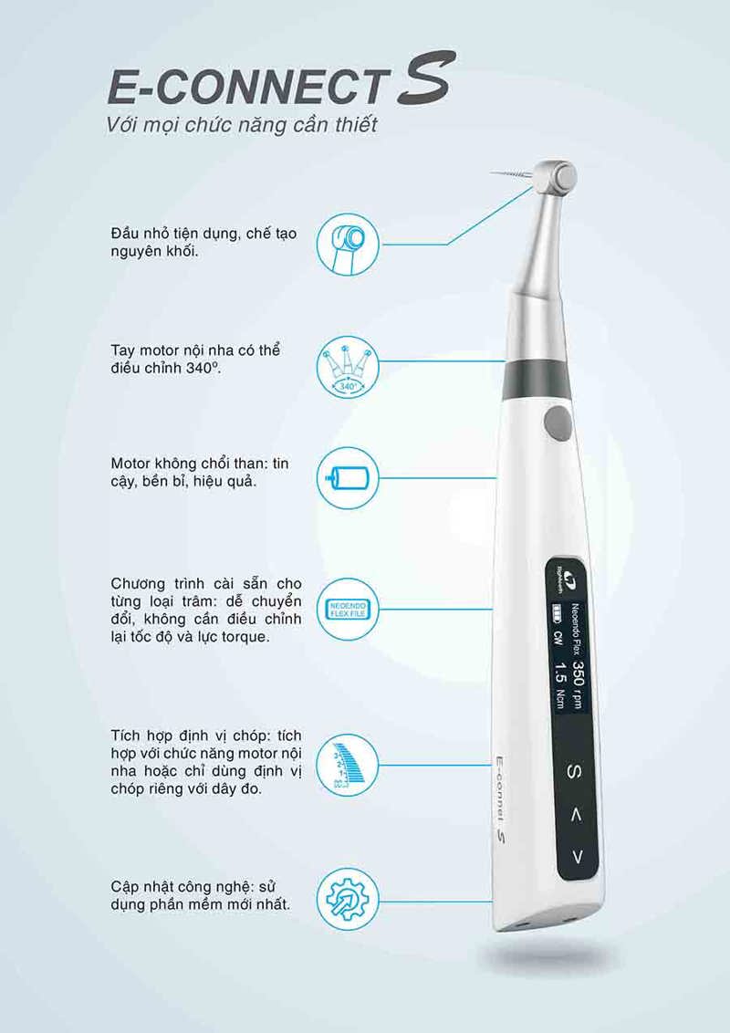 Mua Máy Điều Trị Nội Nha Tích Hợp Định Vị Chóp E-Connect S Eighteeth ️ ...