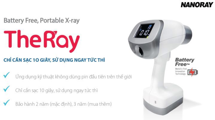Mua X-Quang Cầm Tay The Ray Nanoray ️ VAT đầy đủ