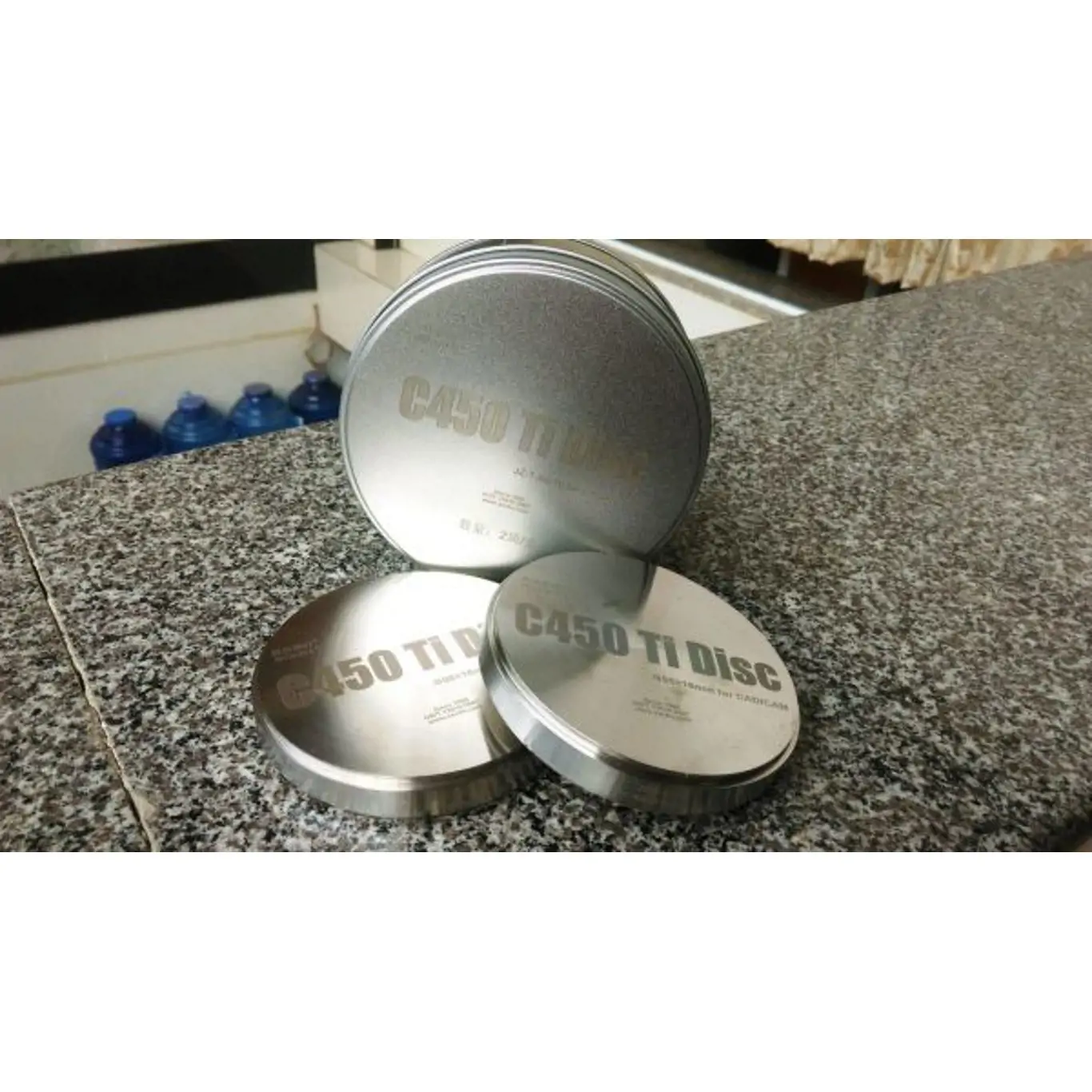 Mua Bánh Phôi Kim Loại Titanium Cad/ Cam ️ Giá Rẻ Nhất【FREESHIP】