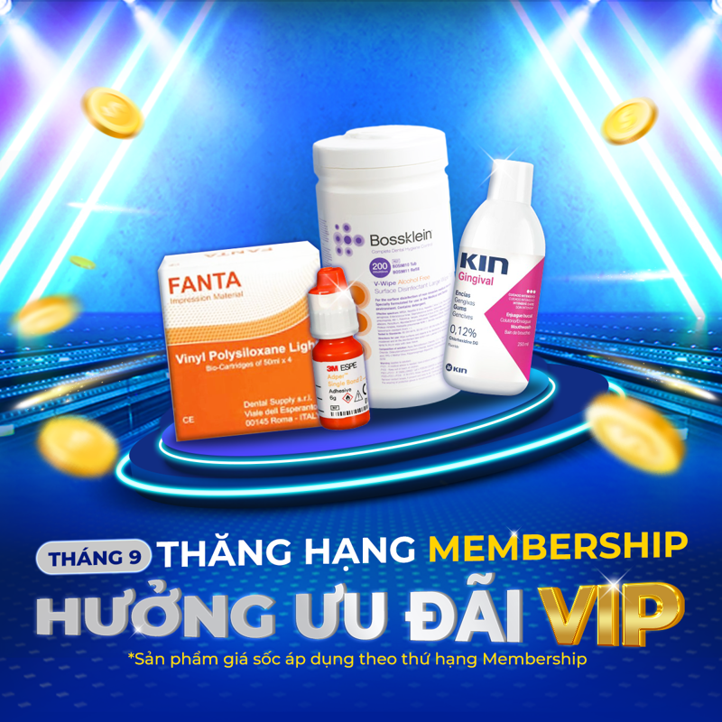 Ưu Đãi Đặc Quyền Membership vật liệu nha khoa ️