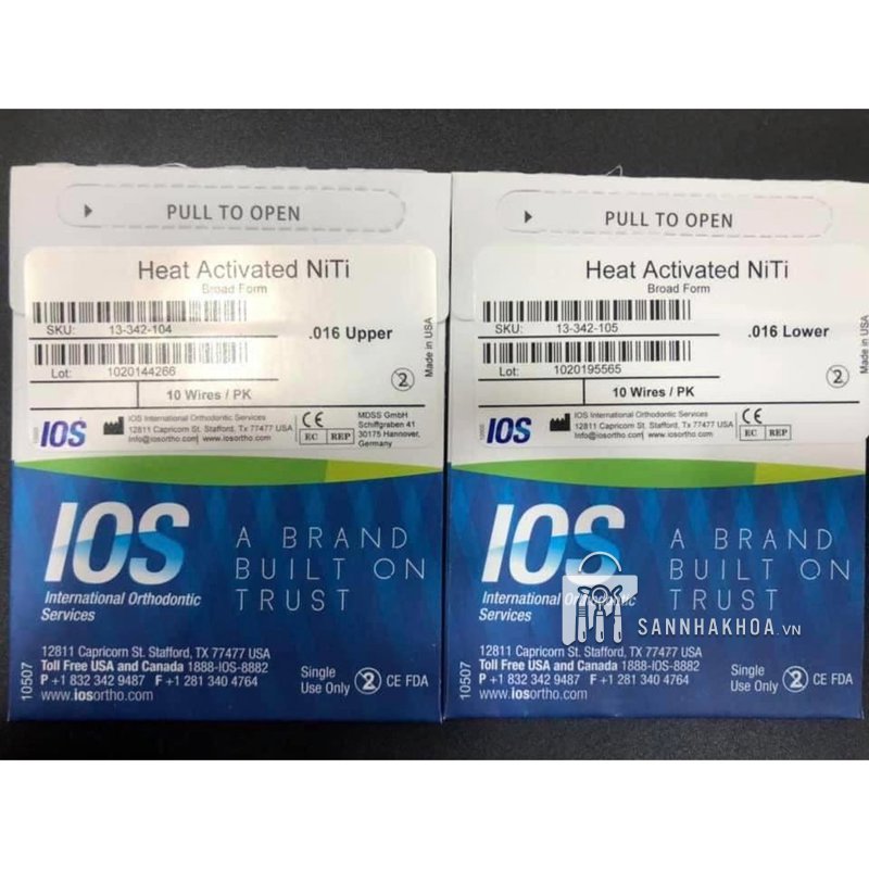 Mua Dây Cung Niti Nhiệt ( Natural Form, Broad Form) ️ VAT đầy đủ