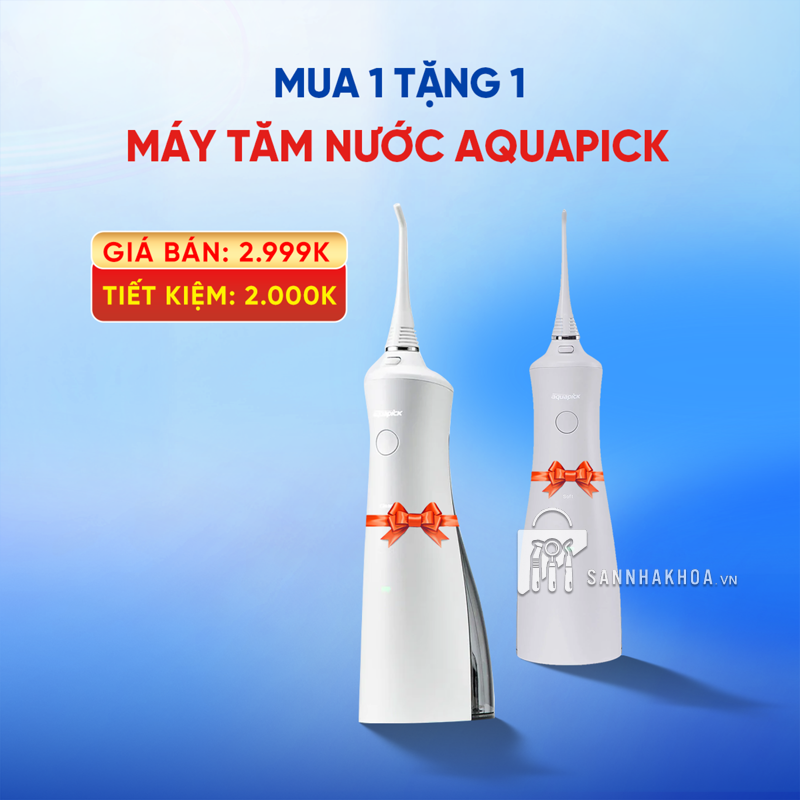 Mua Combo 1 Tặng 1 Máy Tăm Nước Aquapick ️ VAT đầy đủ