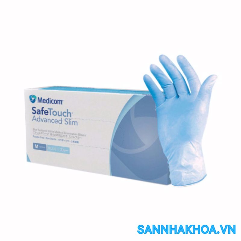 Mua Găng Tay Nitryl Slim Blue (1175) Medicom ️ Giá Rẻ Nhất【FREESHIP】