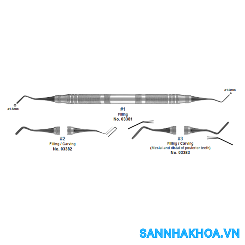 Mua Dụng Cụ Trám Composite Filling Instrument Dlc Ydm ️ VAT đầy đủ