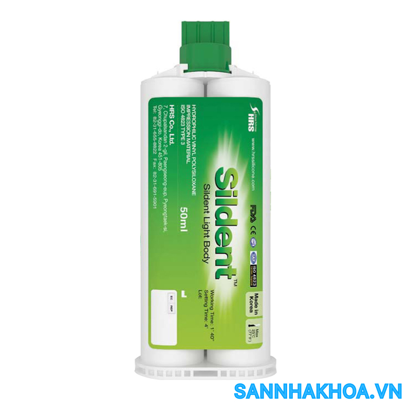 Mua Vật Liệu Lấy Dấu Răng Dạng Lỏng Sildent Light Body (Dùng Súng) Hrs ...