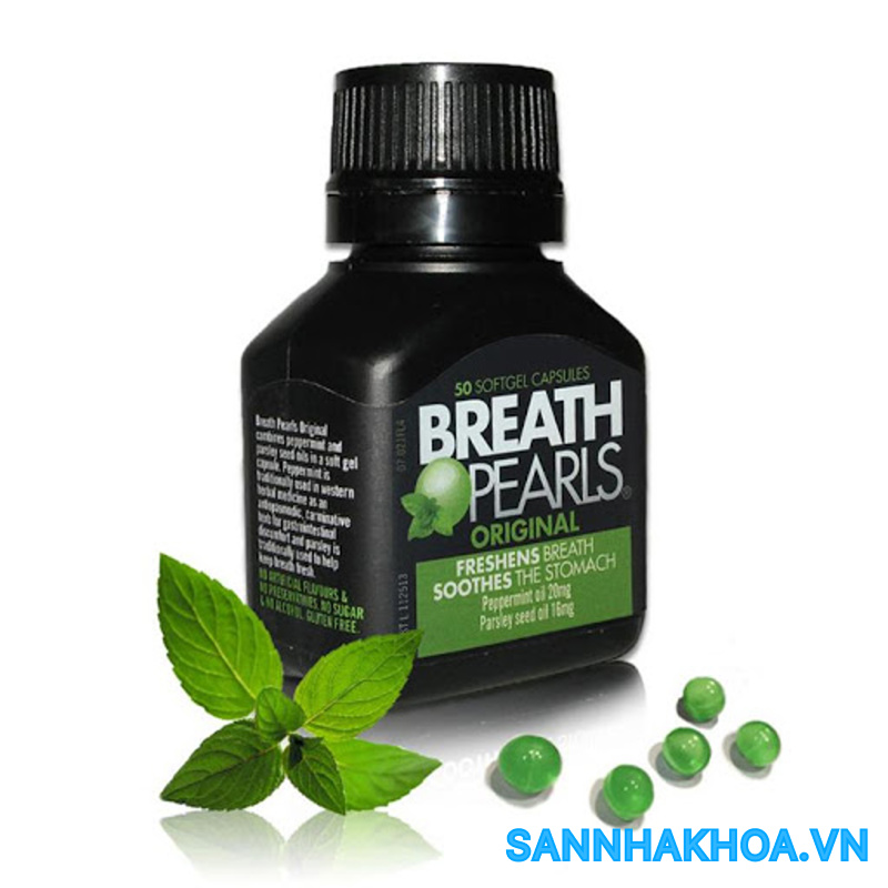Mua Viên Uống Thơm Miệng Breath Pearls Procare ️ VAT đầy đủ