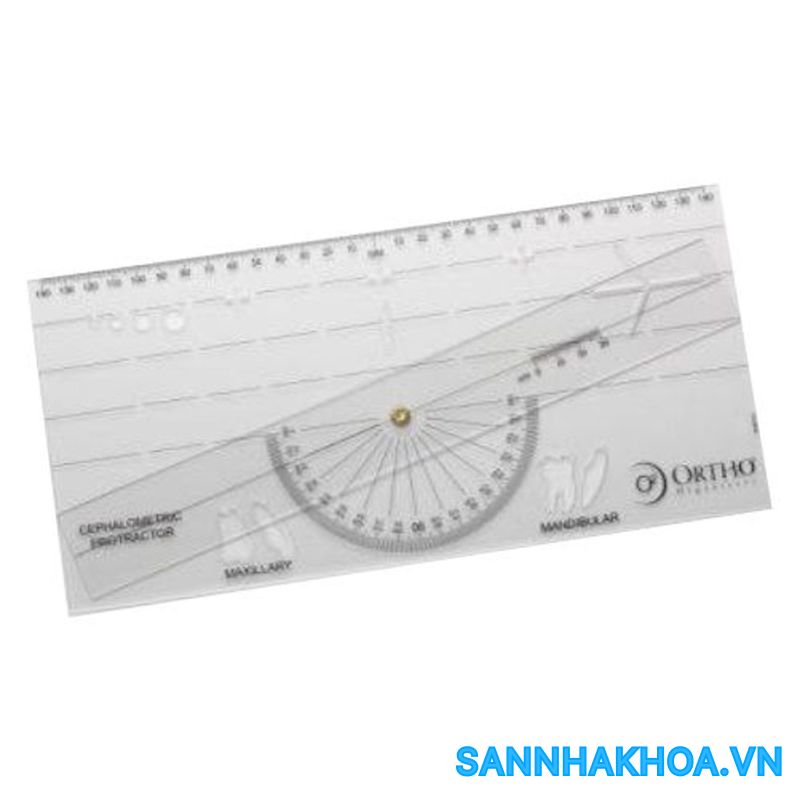 Mua Bộ Thước Vẽ Cephalo Ceph Protractor/Template ️ VAT đầy đủ