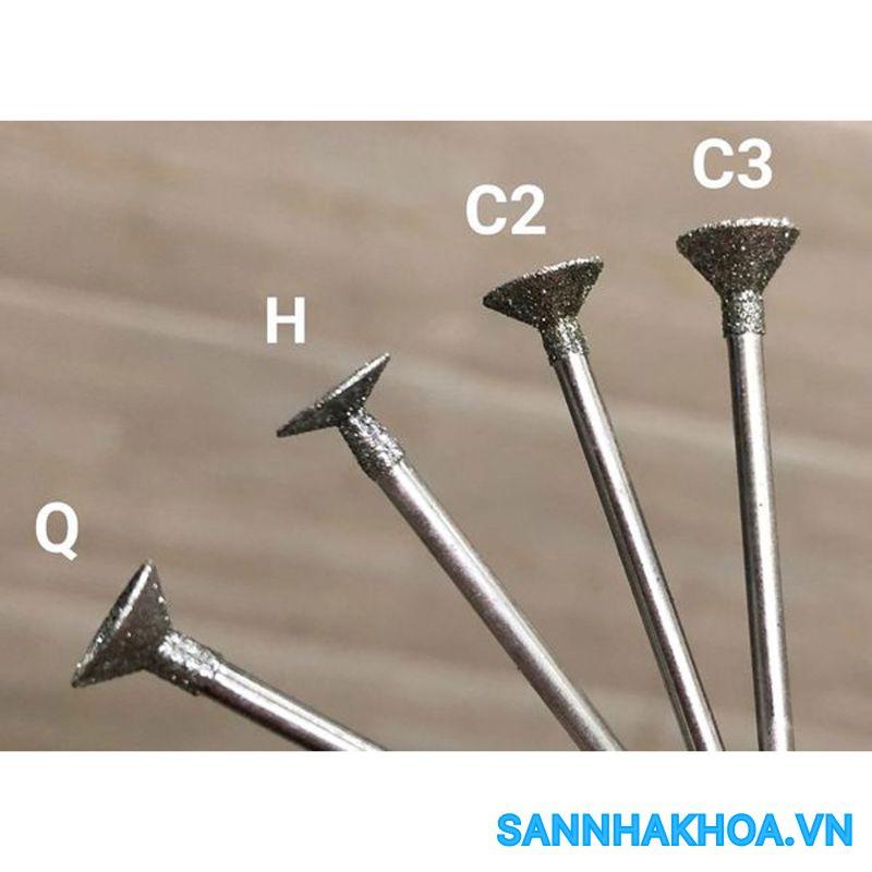 Mua Mũi Kim Cương Dù 8.0Mm ️ VAT đầy đủ Sàn Nha Khoa Lớn Nhất VN