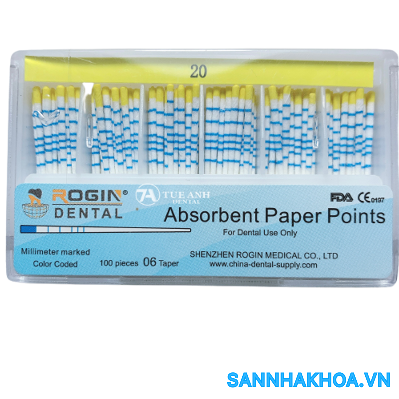 Mua Côn Giấy Rogin ️ Giá Rẻ Nhất【FREESHIP】 Sàn Nha Khoa Lớn Nhất VN