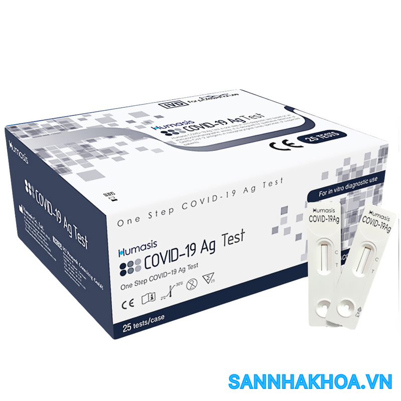 Mua Bộ Kit Test Nhanh Covid-19 Humasis Hàn Quốc ️ VAT đầy đủ