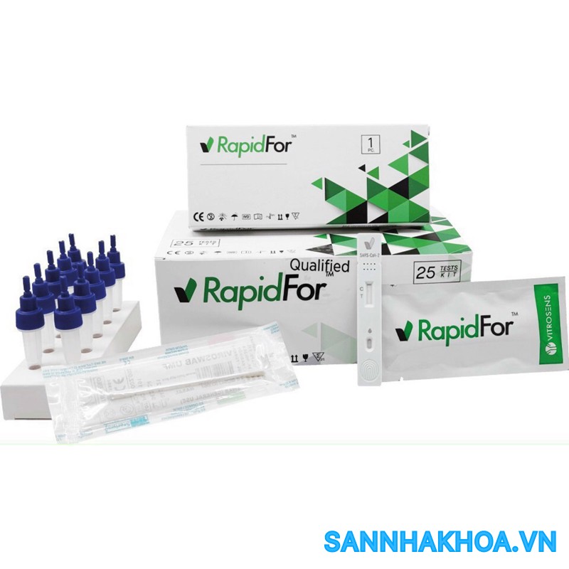 Mua Bộ Kit Test Xét Nghiệm Nhanh Sars-Cov-2 Rapidfor - Byt Công Nhận ...