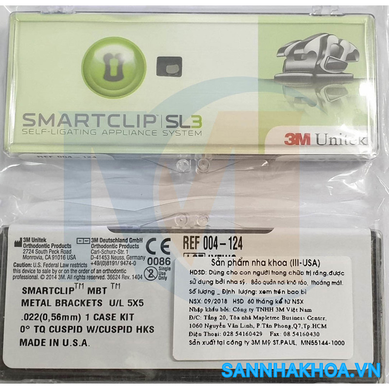 Mua Bộ Mắc Cài Tự Buộc Smartclip Mbt (20 Cái/Bộ, 2 Hàm, Chk 022) 3M ️ VAT đầy đủ