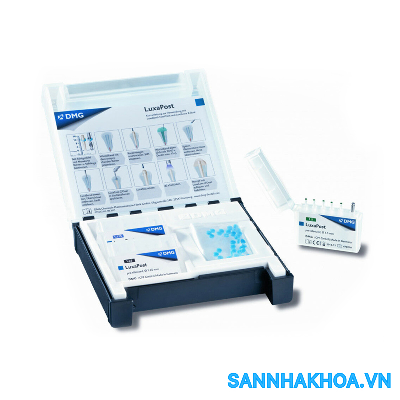 Chốt sợi thủy tinh LuxaPost DMG | Hiệu quả lâm sàng