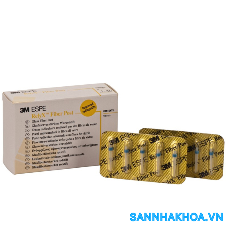 Chốt Sợi Thủy Tinh RelyX - Phục Hồi Cùi Răng Hiệu Quả