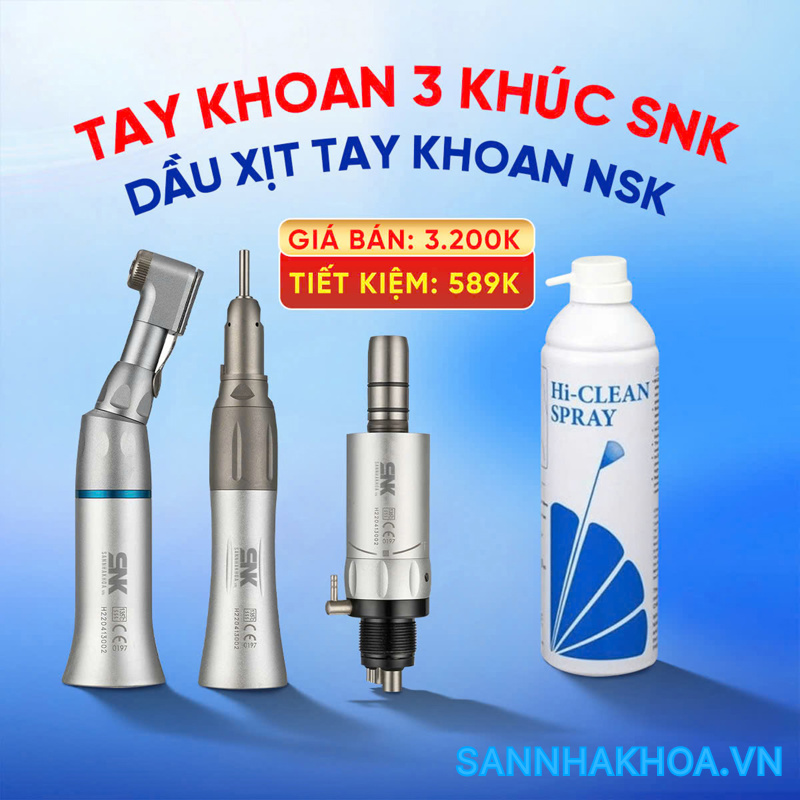 Mua Combotay Khoan 3 Khúc Snk + Dầu Xịt Tay Khoan Nsk ️ VAT đầy đủ