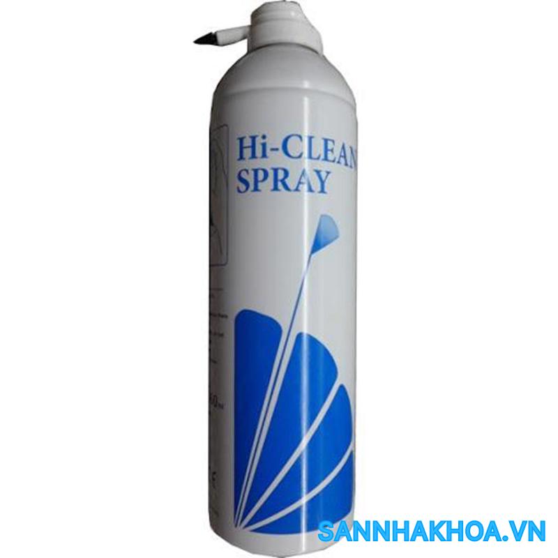 Dầu Xịt NSK Hi-Clean 550ml - Tiêu Chuẩn FDA Sàn Nha Khoa Lớn Nhất VN