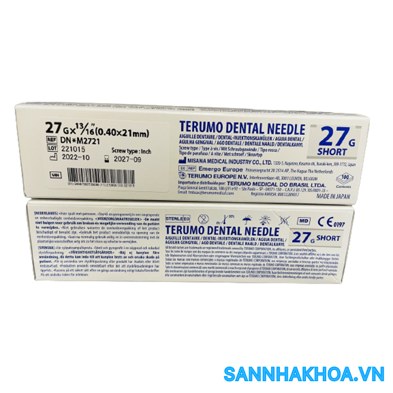 Kim Tiêm Tê Ba Cạnh Terumo - Sản Phẩm Nha Khoa