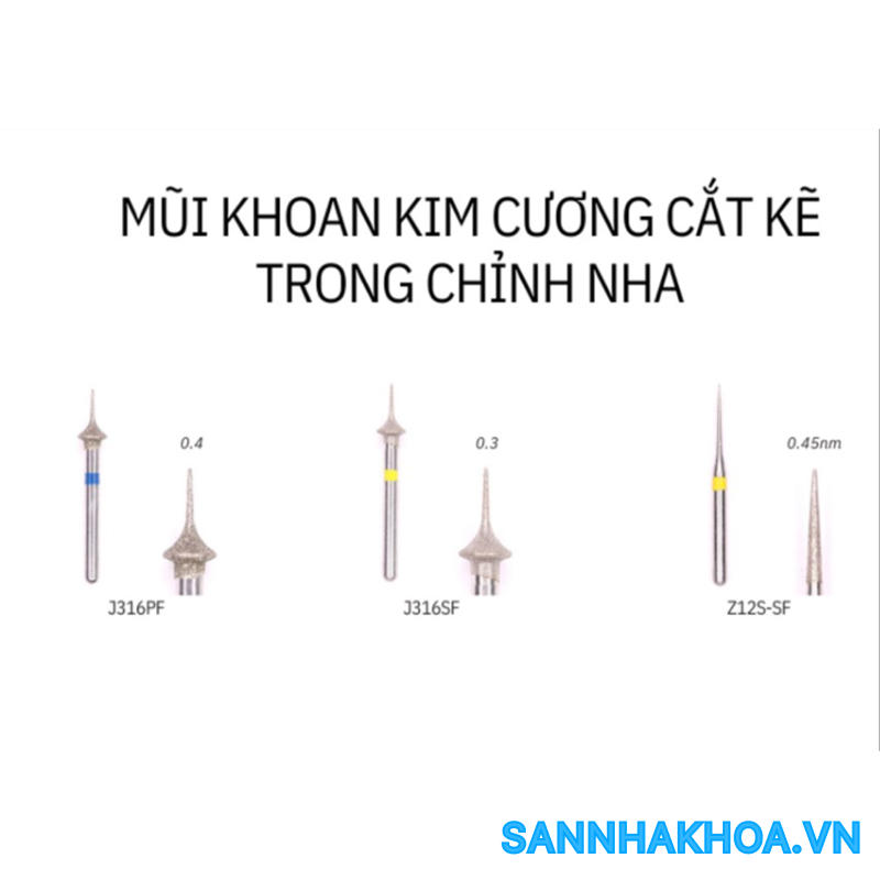 Mua Mũi Cắt Kẽ Trong Chỉnh Nha Strauss ️ VAT đầy đủ