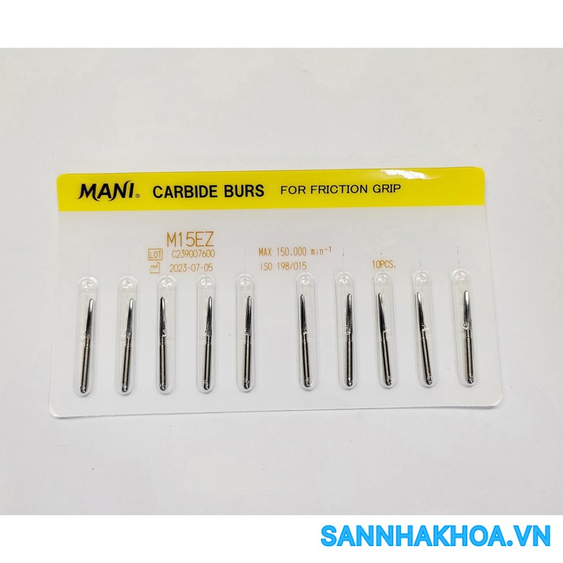 Mũi Mở Tủy Endo Z M15EZ Mani cho Nha Sĩ Chuyên Nghiệp