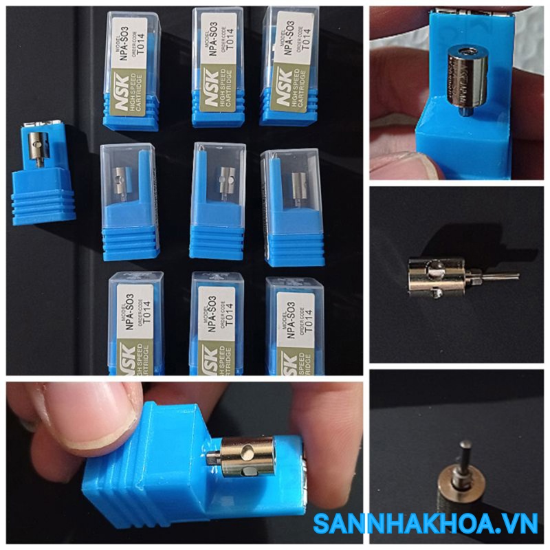 Ốc, mỡ bôi, đầu lọc – Cho tay khoan nhanh/chậm