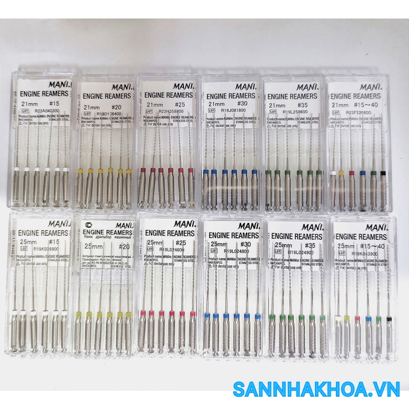 Trâm Nong Máy Mani Engine Reamers - Hiệu Suất Cao