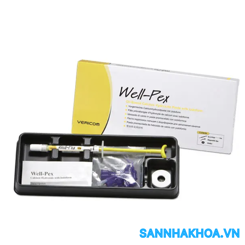 Well-Pex Calcium Hydroxide Iod - Trị liệu Nội Nha