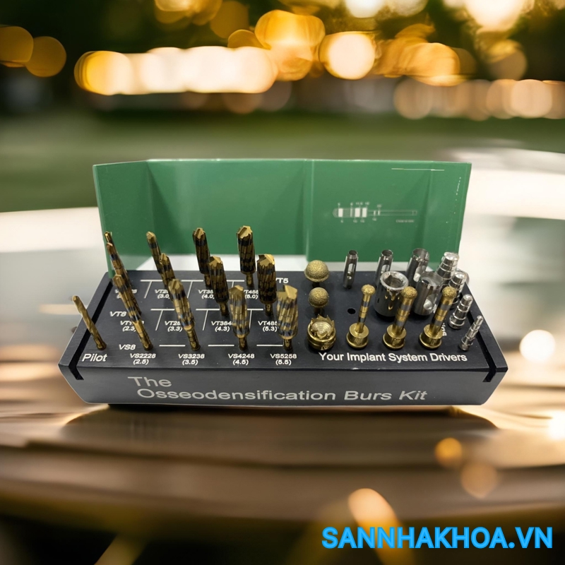 Mua Bộ Kit Mũi Khoan Cắt Xương Cấy Ghép Implant 27 Chi Tiết ️ VAT đầy đủ